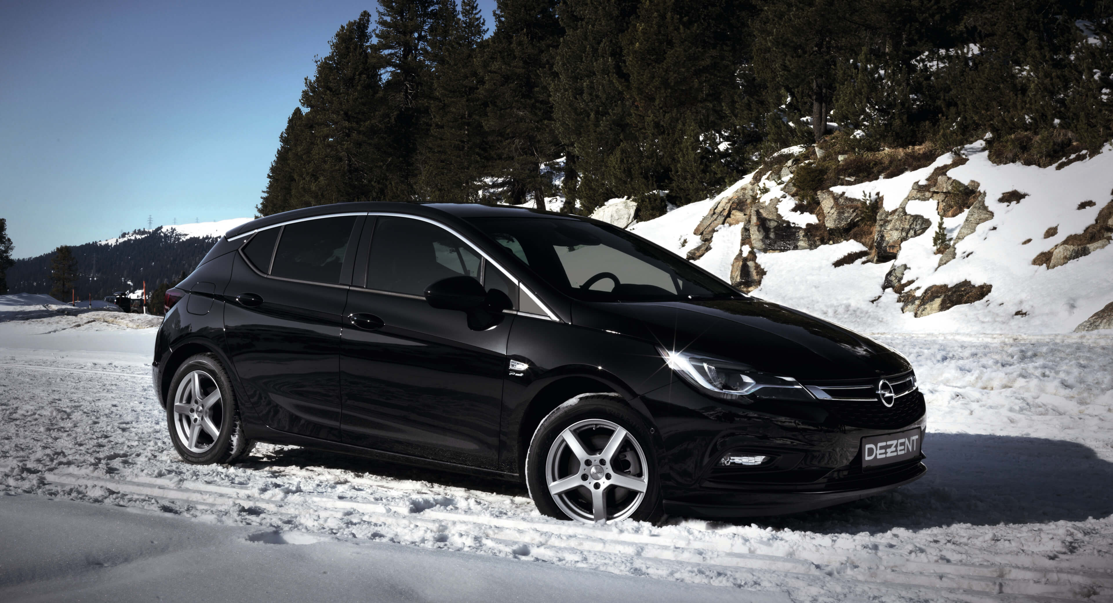 DEZENT TY silver hopea vanne henkilöautoille